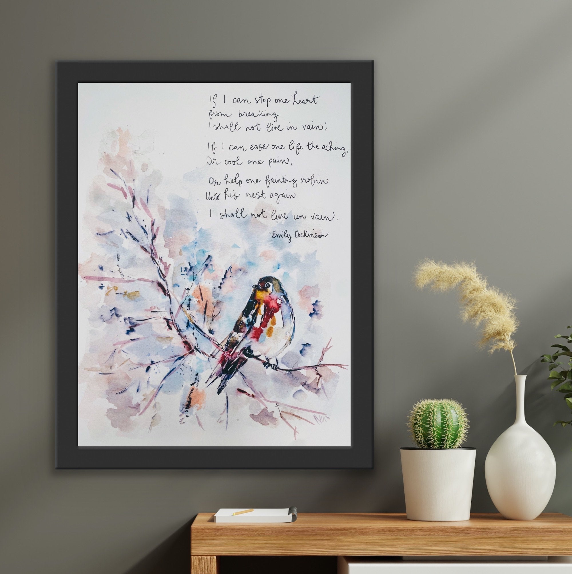 If I Can Stop One Heart From Breaking I Shall Not Live in Vain Emily ...