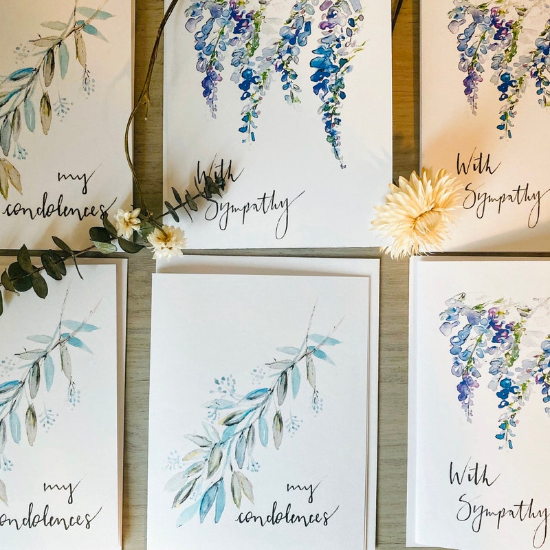 Watercolor Cards Handmade - Etsy