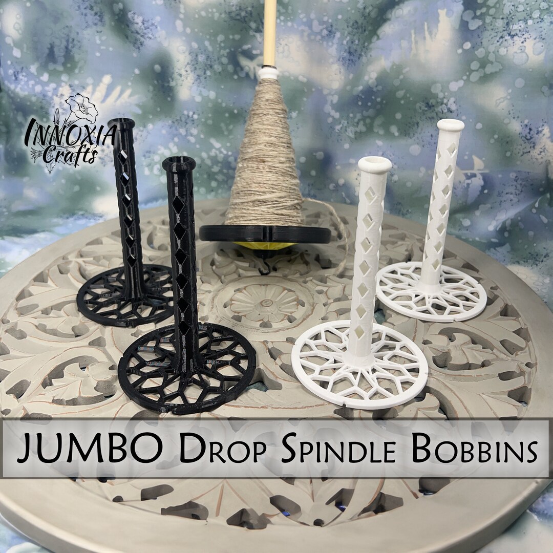 JUMBO Bobbins for Drop Spindle From Innoxia Crafts - Etsy