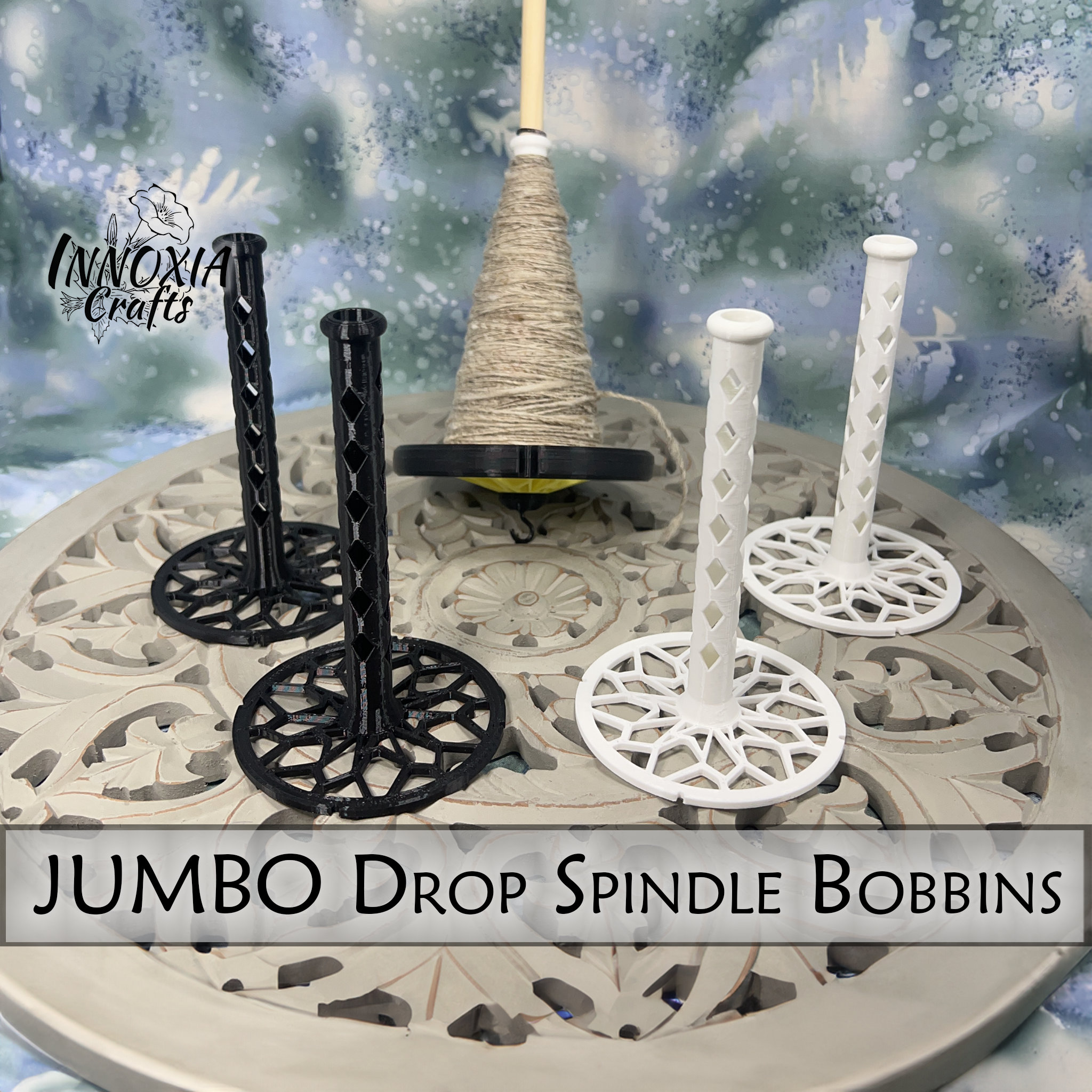 JUMBO Bobbins for Drop Spindle From Innoxia Crafts - Etsy