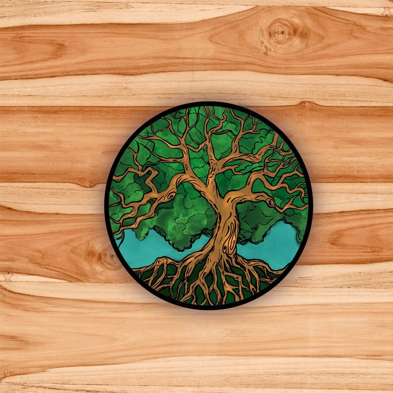 Tree of Life Sticker - Etsy