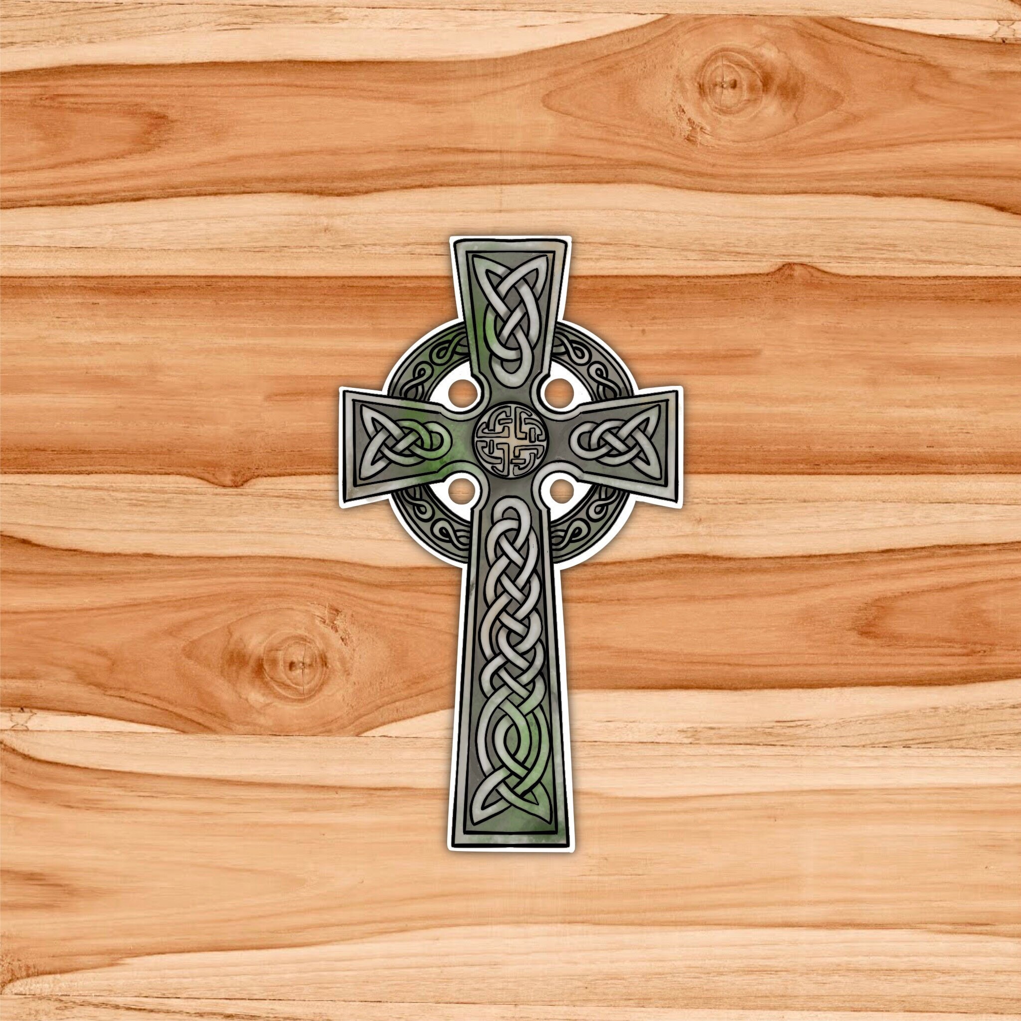 Celtic Cross Sticker - Etsy