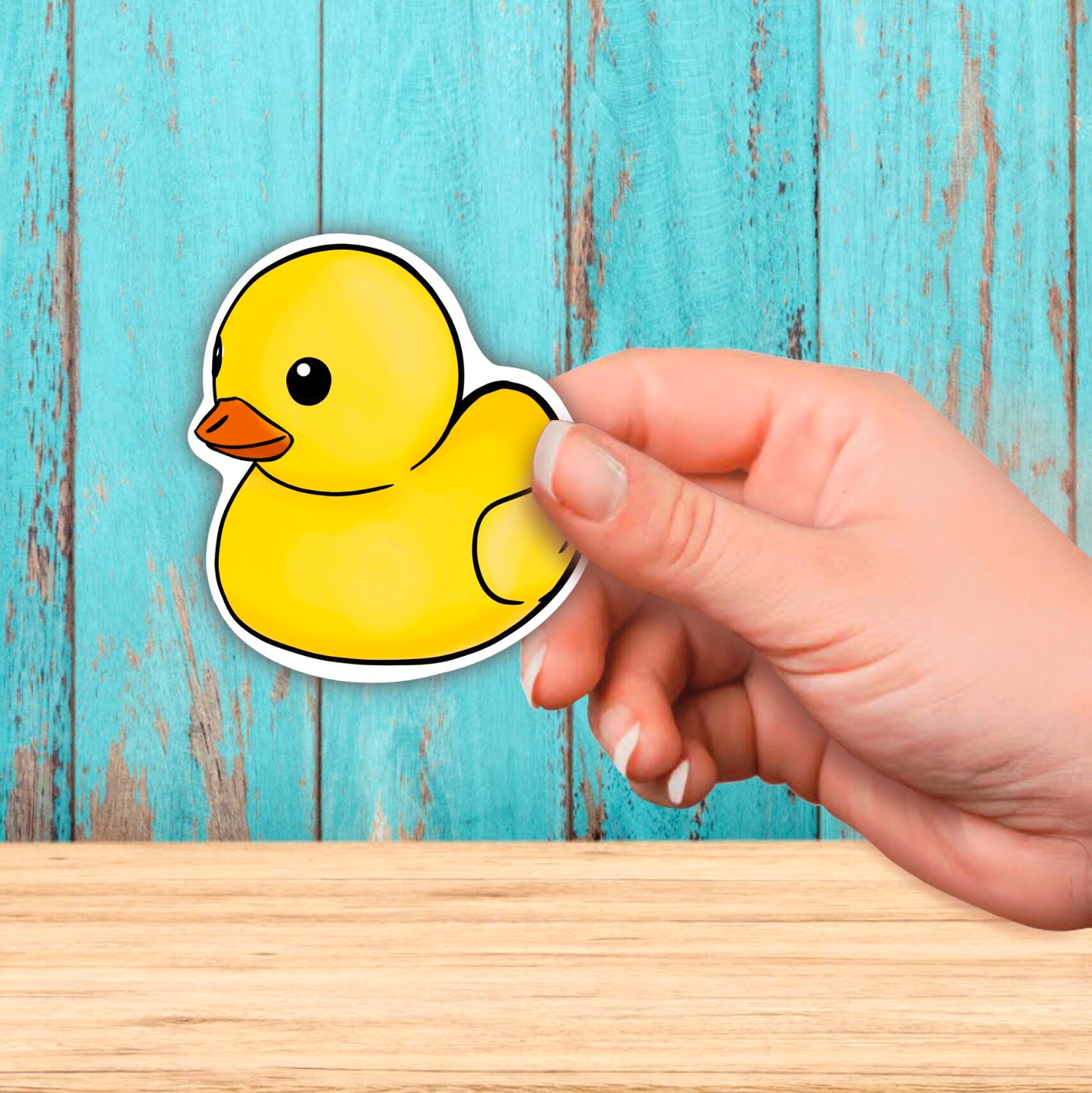 Rubber Duckie Sticker - Etsy