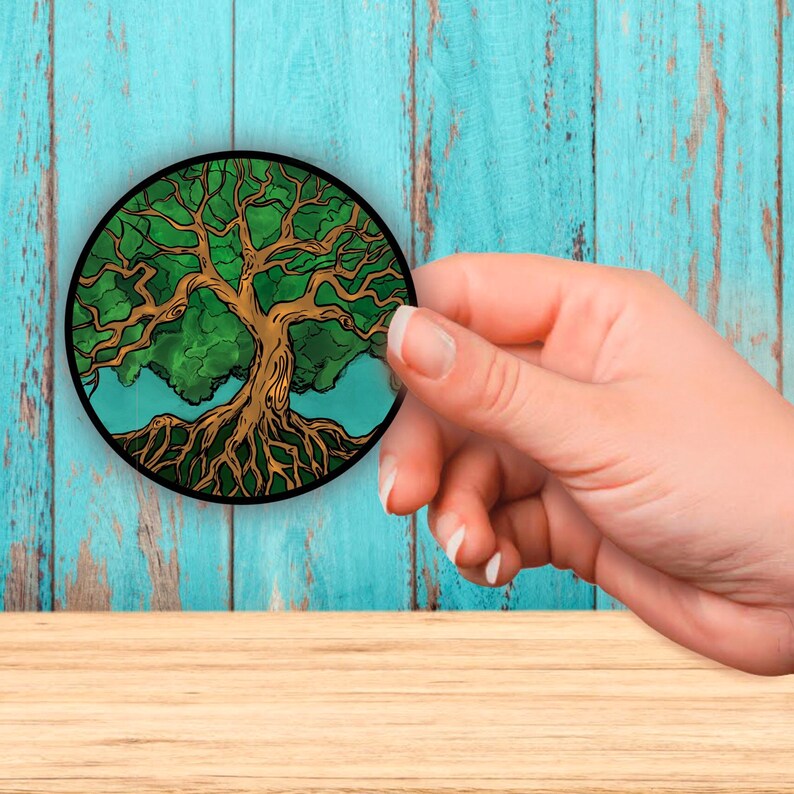Tree of Life Sticker - Etsy