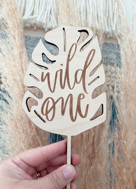Wild One Cake Topper - Etsy