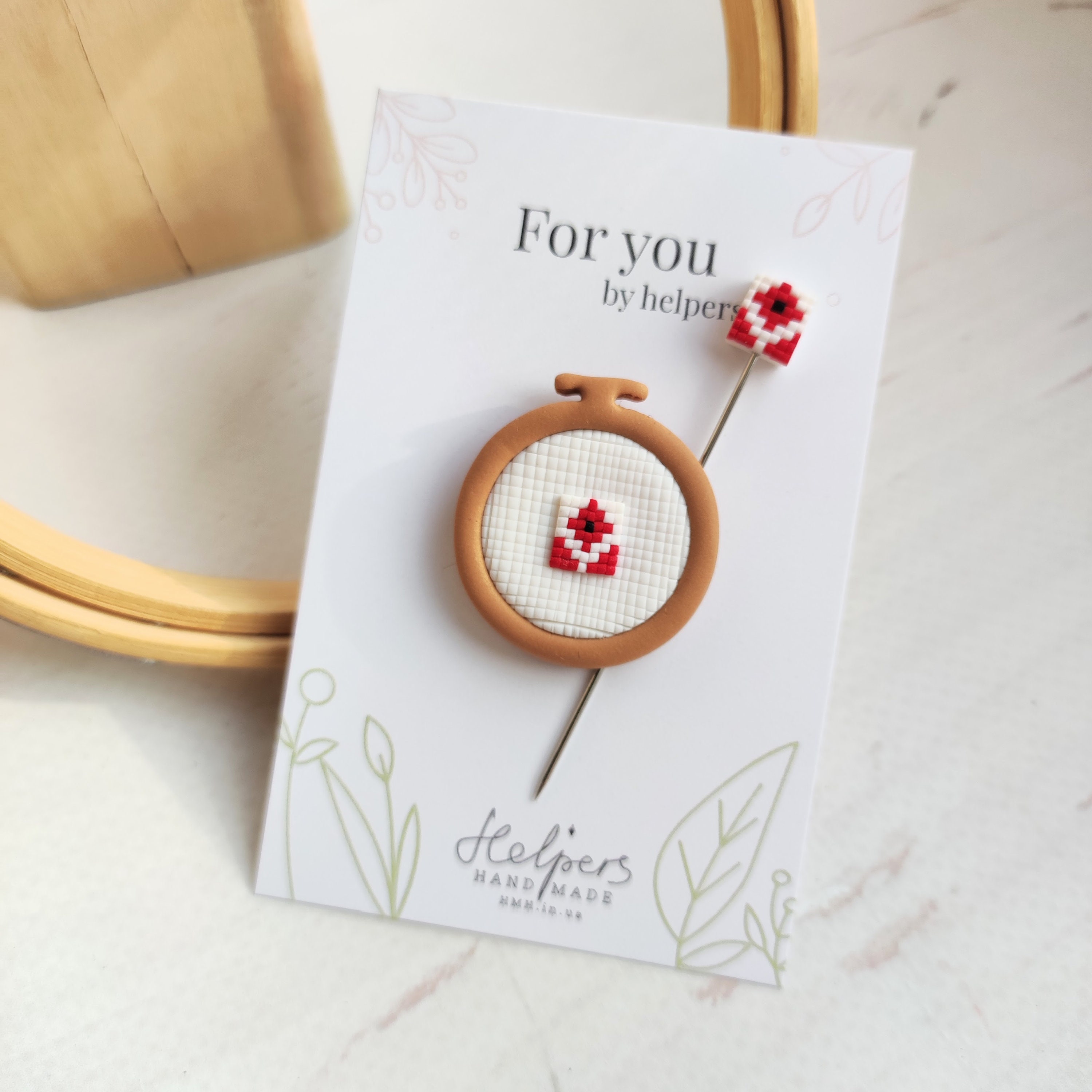 Magnet and Pin Set hoops for Embroidery Thread - Etsy