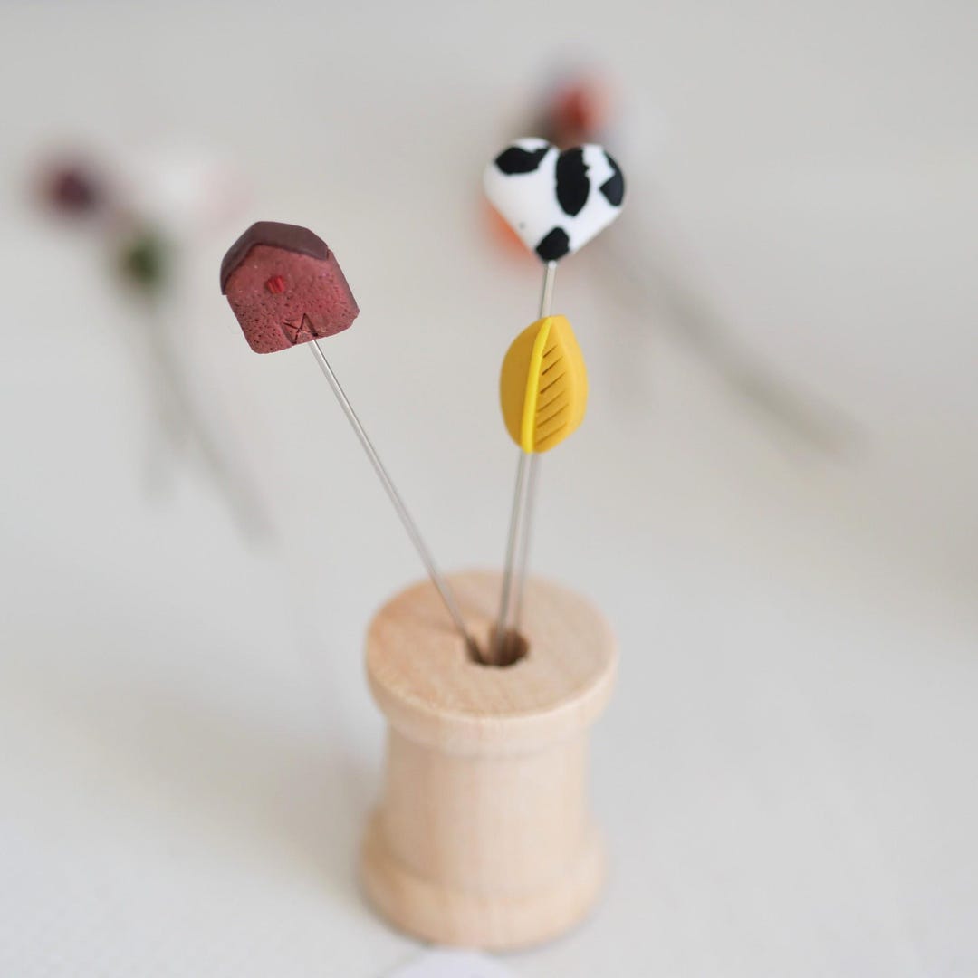 Set of Pins farm, Needles, Thread Tail Tucker, Counting Pins ...