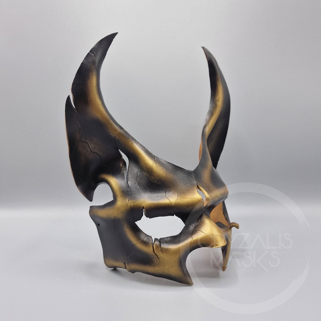 Anubis Leather Masks Cosplay Costume Masquerade Ball LARP Halloween ...