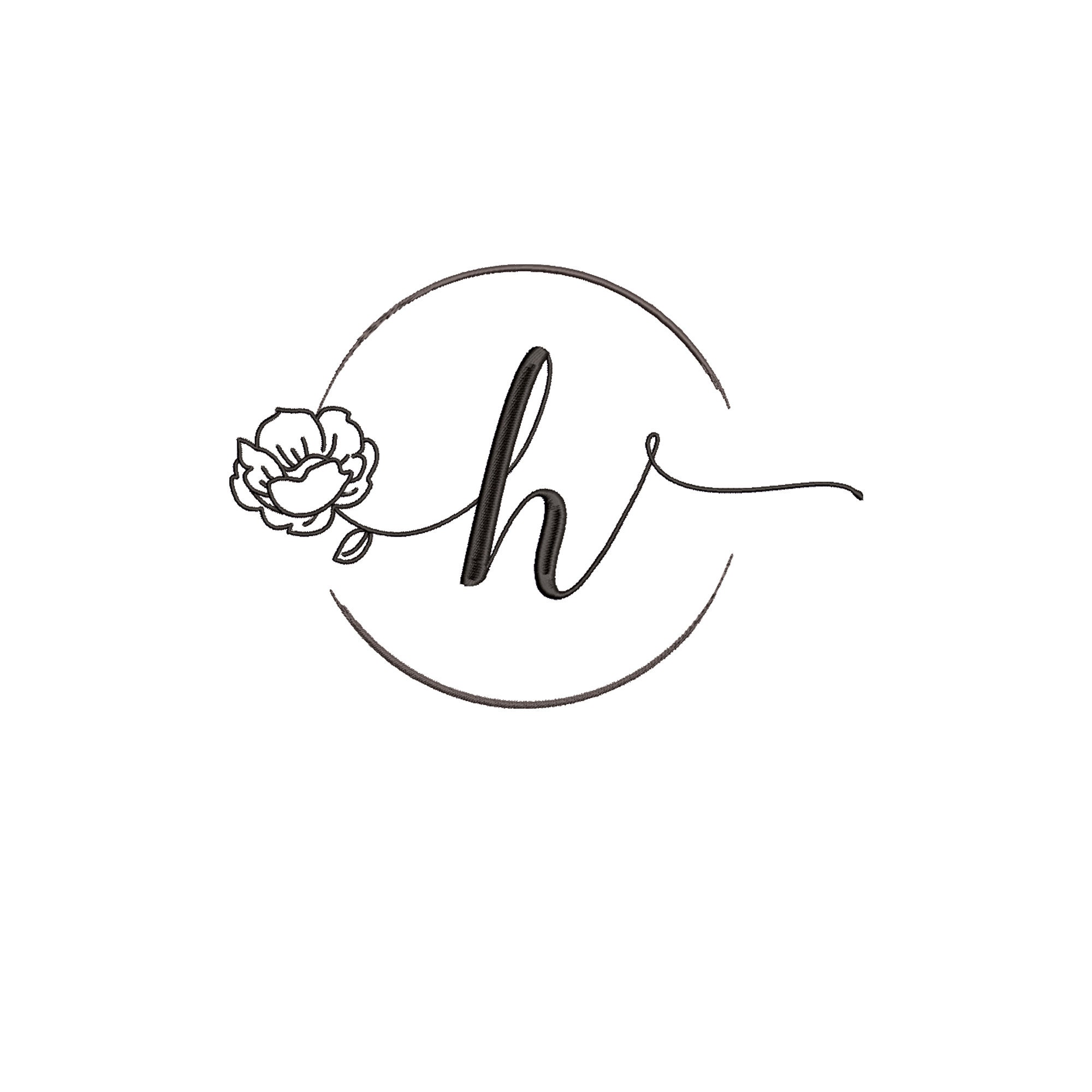 Drawing Designs For Letter H