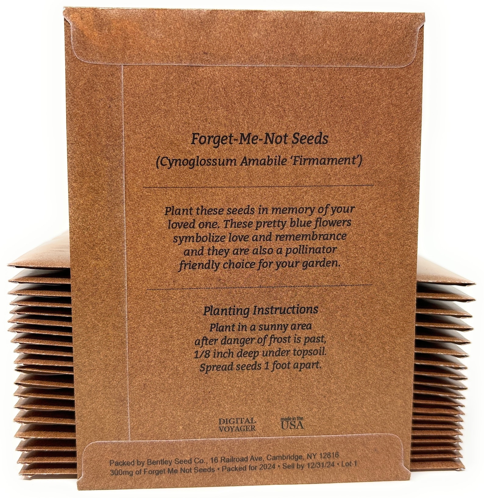 Tree of Life Seed Packets-funeral Favors for Guests-bulk Set of 20-hand ...