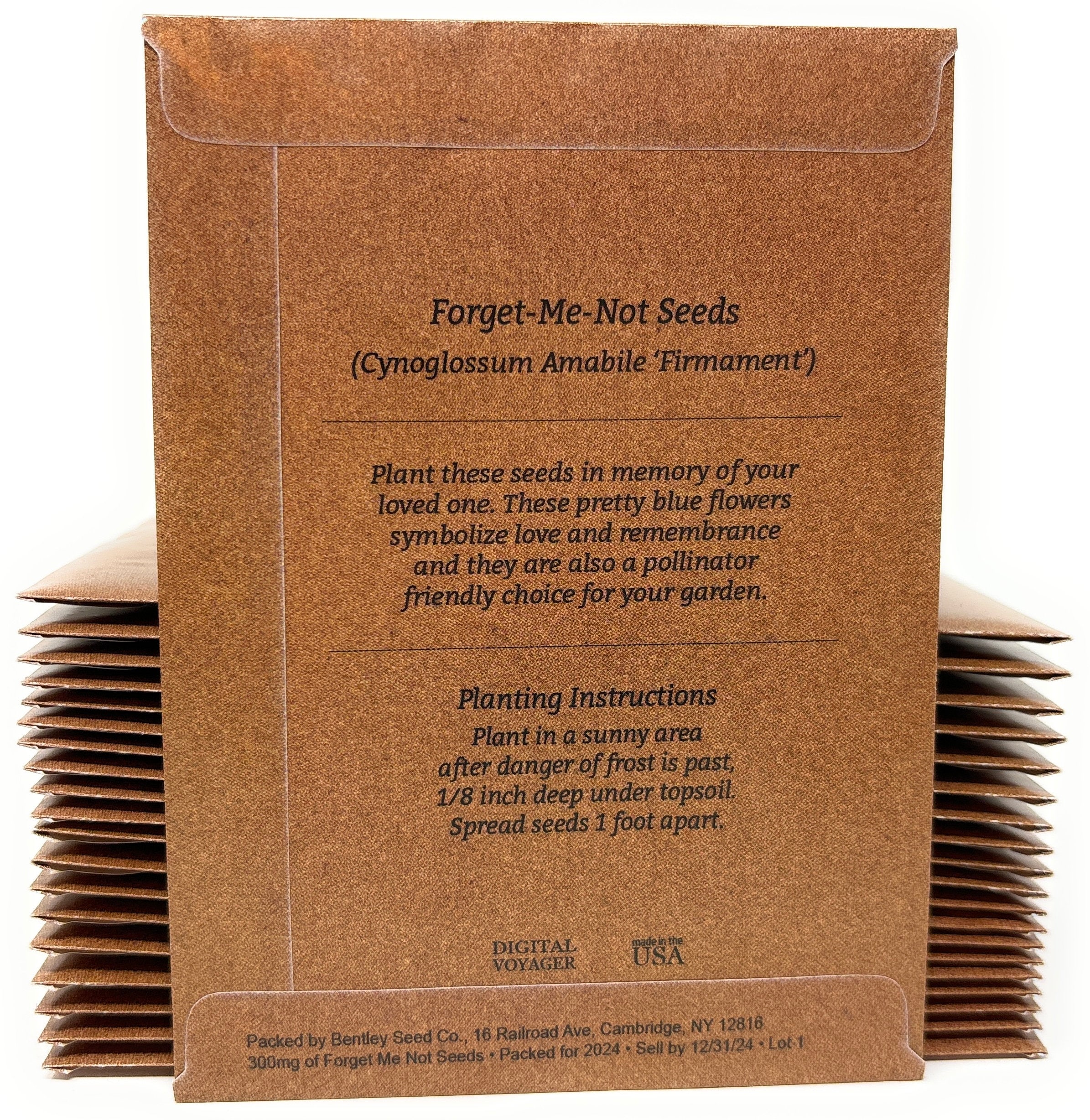 Tree of Life Seed Packets-funeral Favors for Guests-bulk Set of 20-hand ...