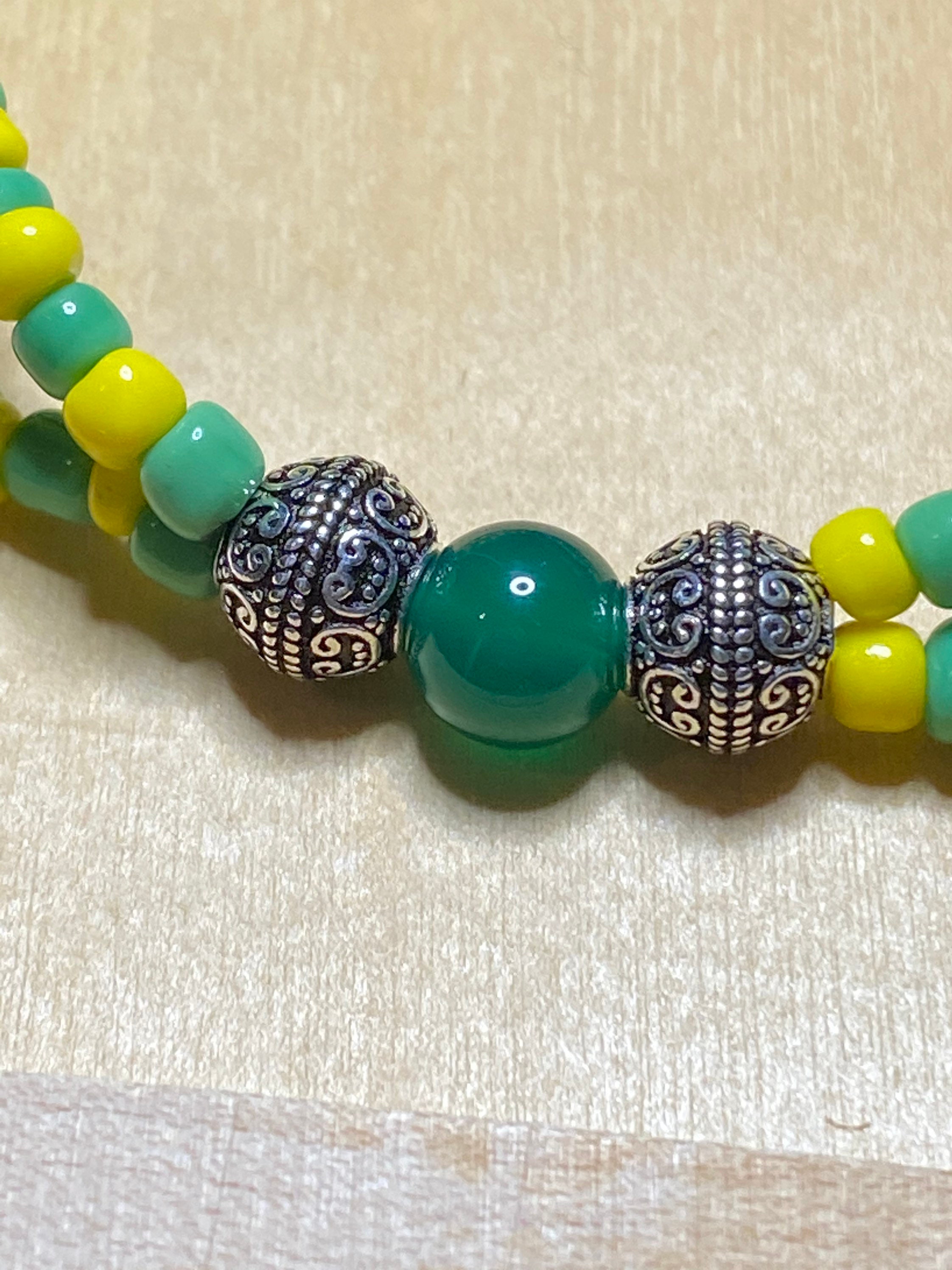 Orisha Influence-orula Bracelet-azabache/protection/spiritual - Etsy