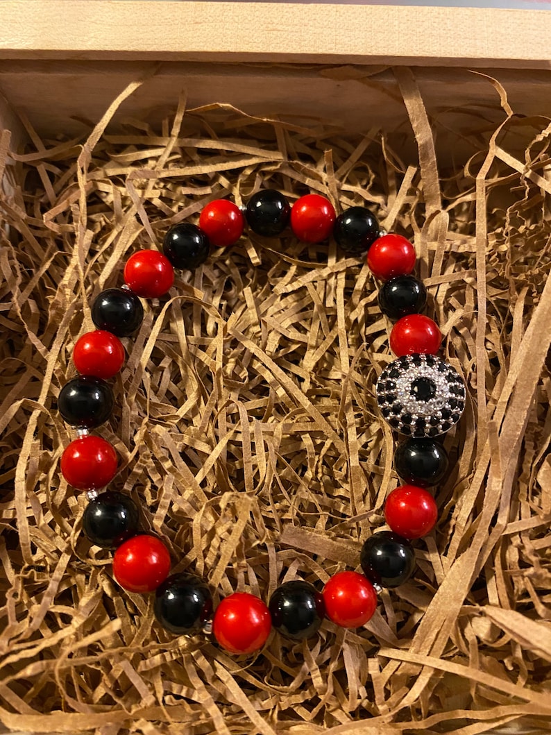 Evil Eye Protection Bracelet azabache - Etsy