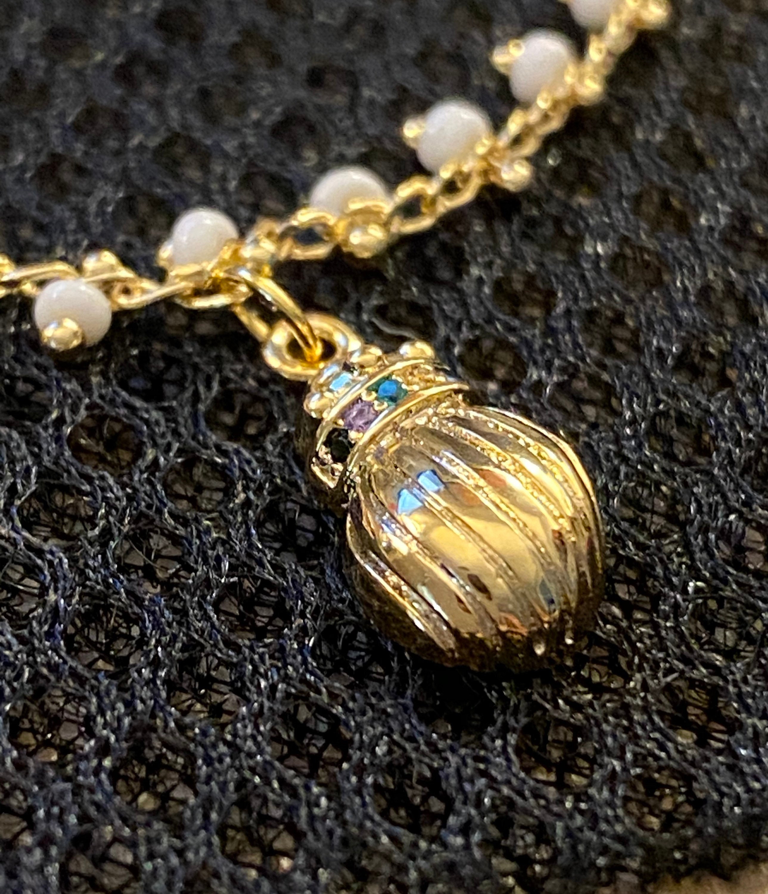 Seashell Charm Bracelet - Etsy