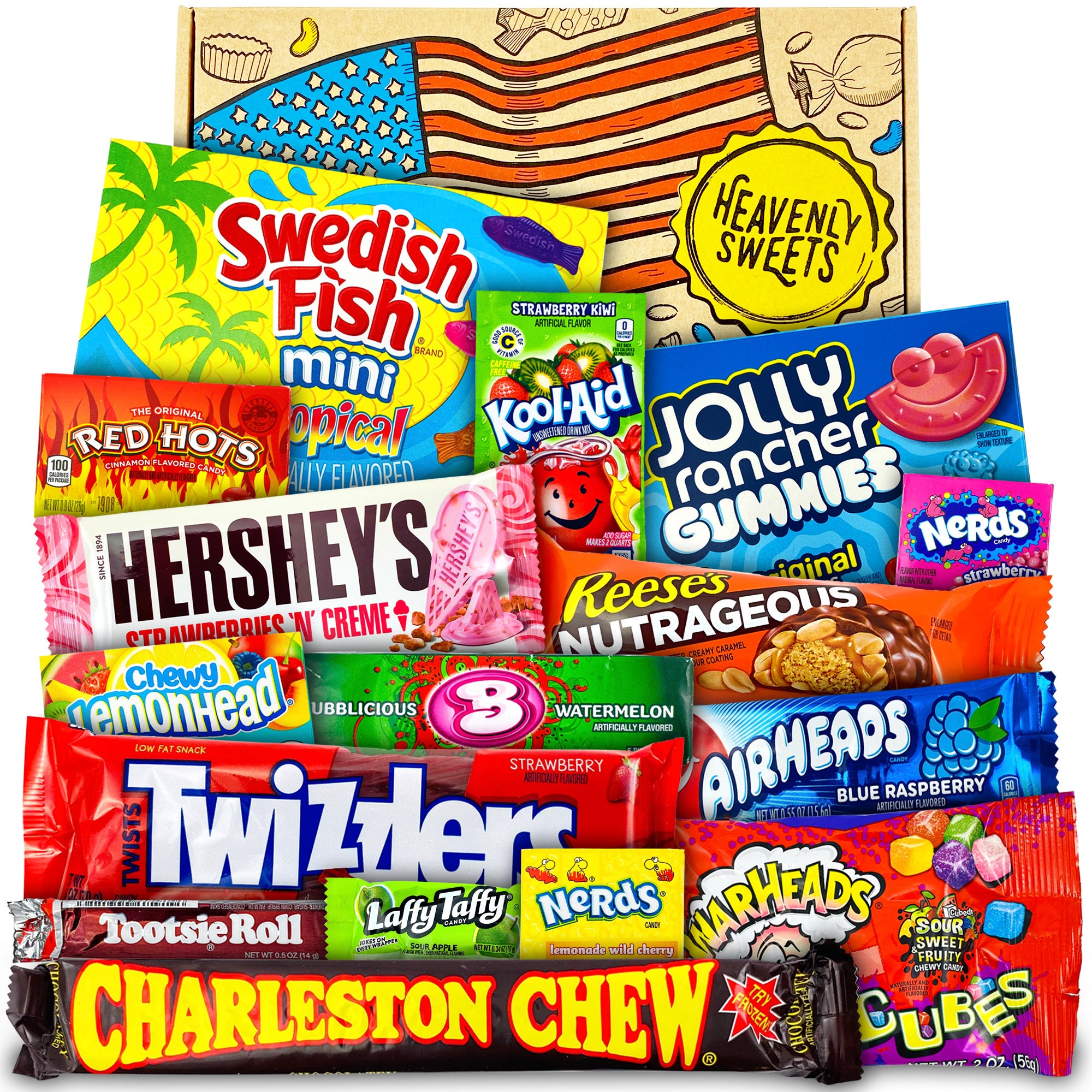 American Candy Box Hamper American Sweets and Chocolate Bar - Etsy UK