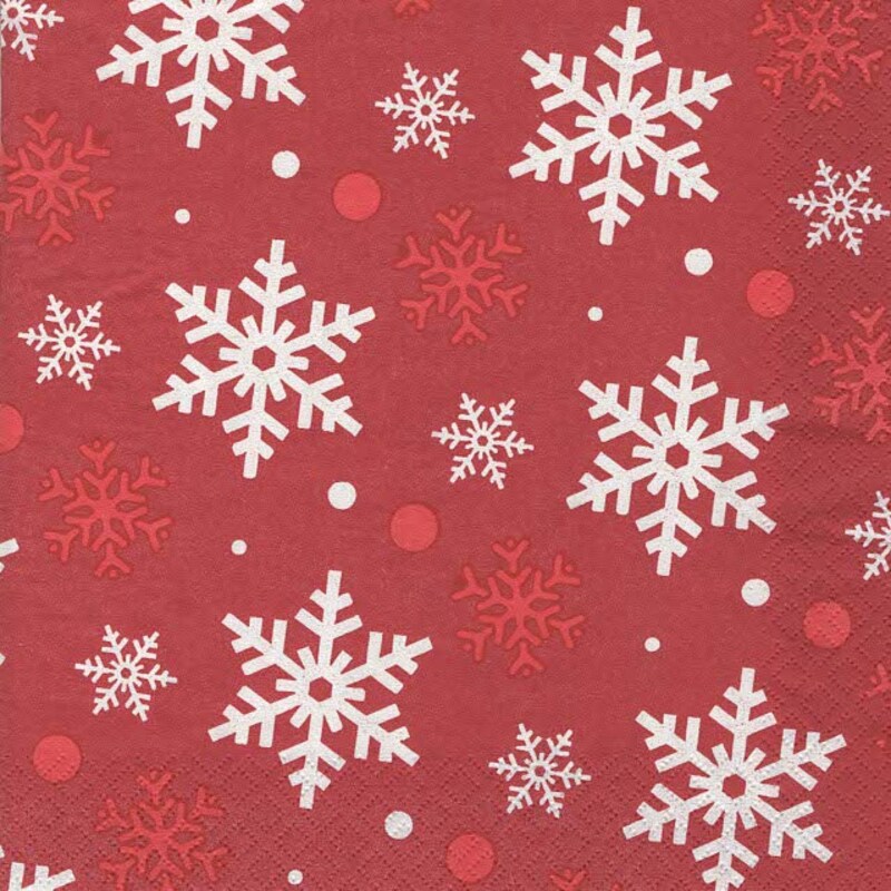 Snowflake Napkins - Etsy