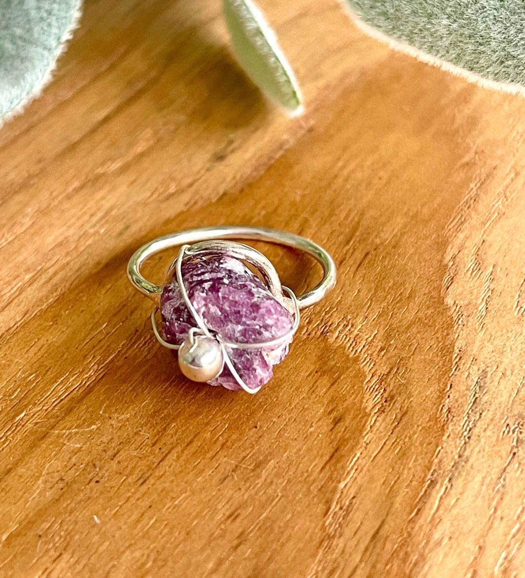 RED ROVER | Raw Ruby | Ring | Sterling Silver Ruby Ring | Elegant ...