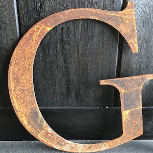 Large Metal Letters - Etsy