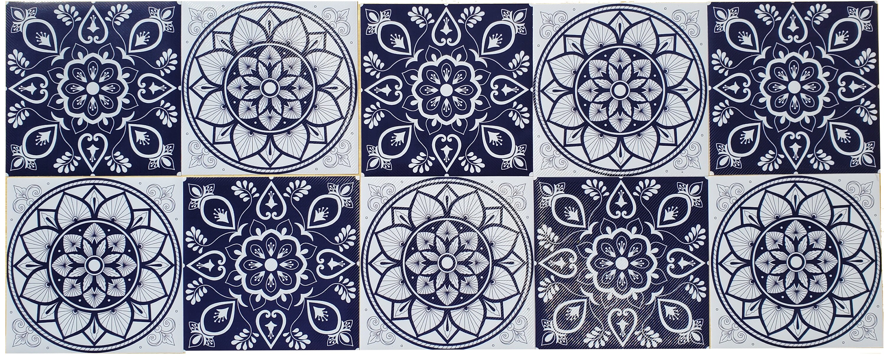 Pack of 10 Wall deco Tile Sticker Kitchen bathroom | Etsy