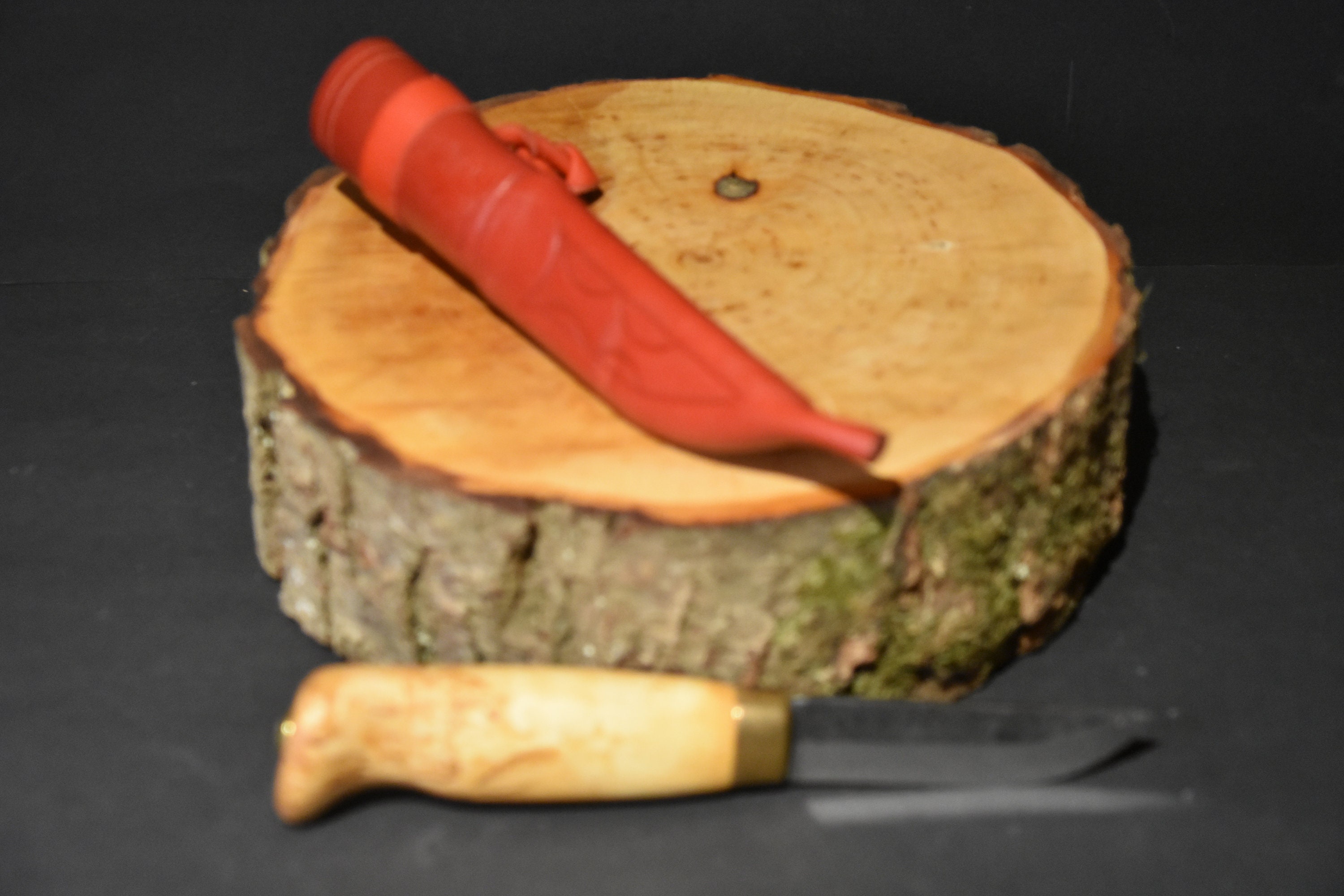 Finn Knife Puukko With Burl Birch Wood Handle - Etsy
