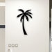 Palm Tree Metal Wall Sign Vacation Beach Themed Sign Beach - Etsy