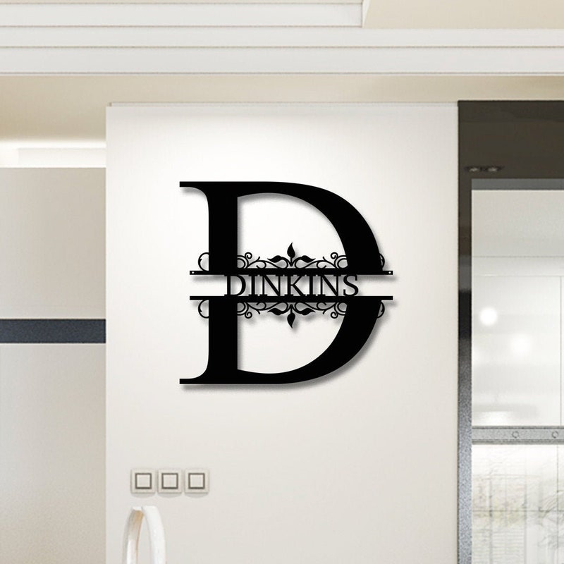 Metal Name Sign - Etsy