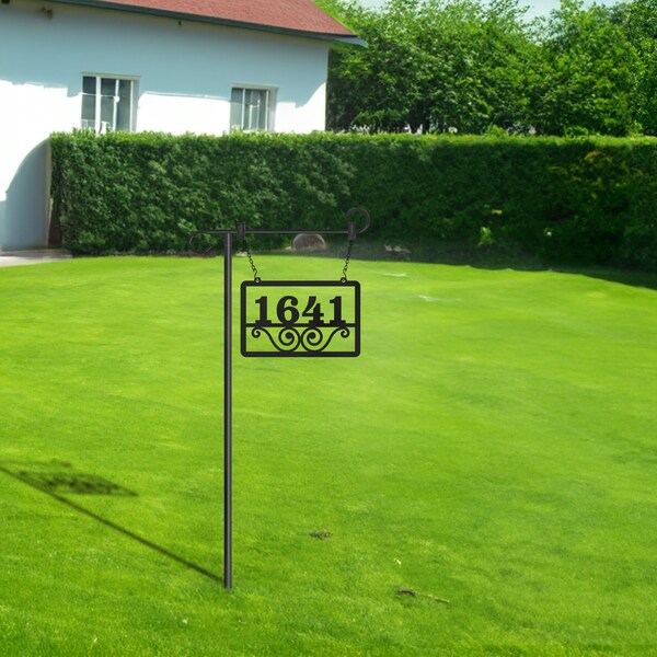 Address Sign Post - Etsy