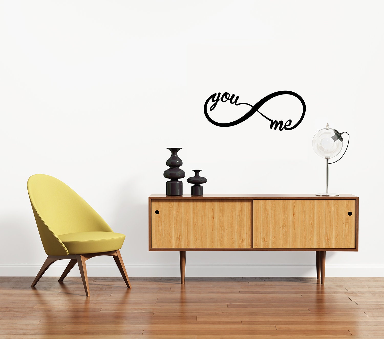 You and Me Forever Infinity Metal Sign Infinity Heart Home | Etsy