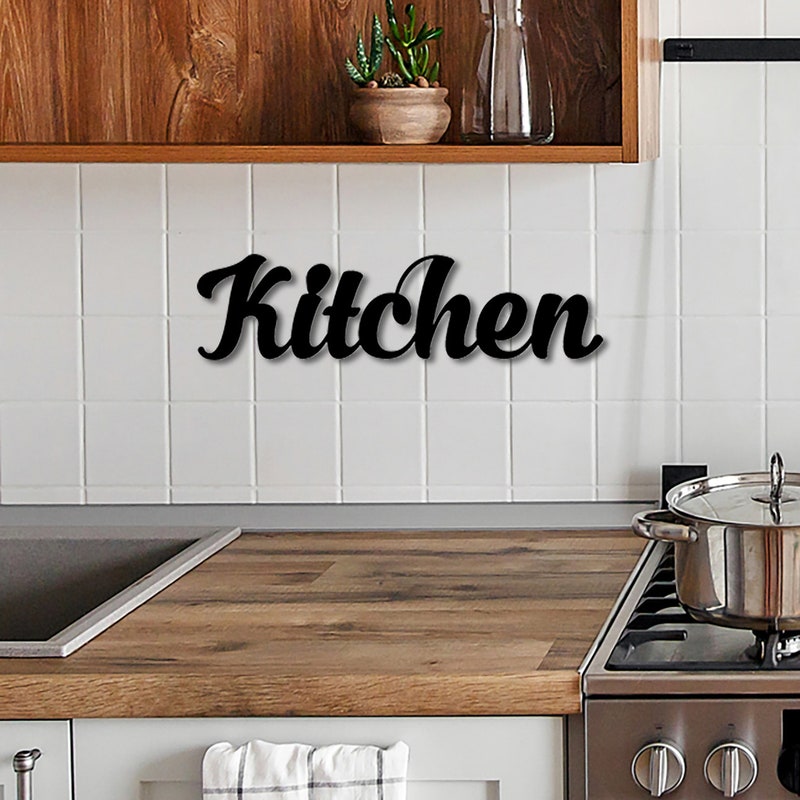 Kitchen Word Art - Etsy