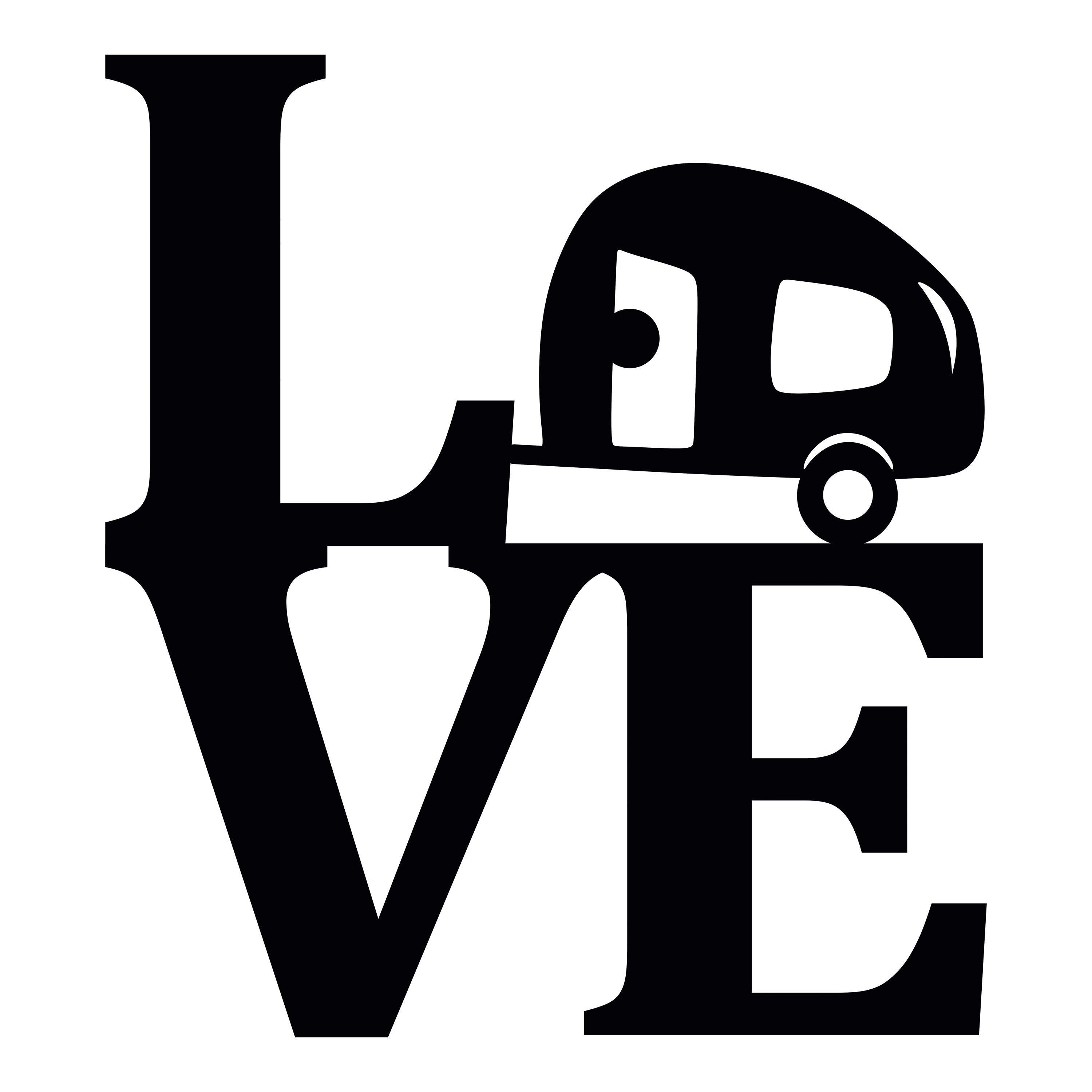 LOVE Camper Metal Sign Metal Wall Sign Camper Van Metal - Etsy