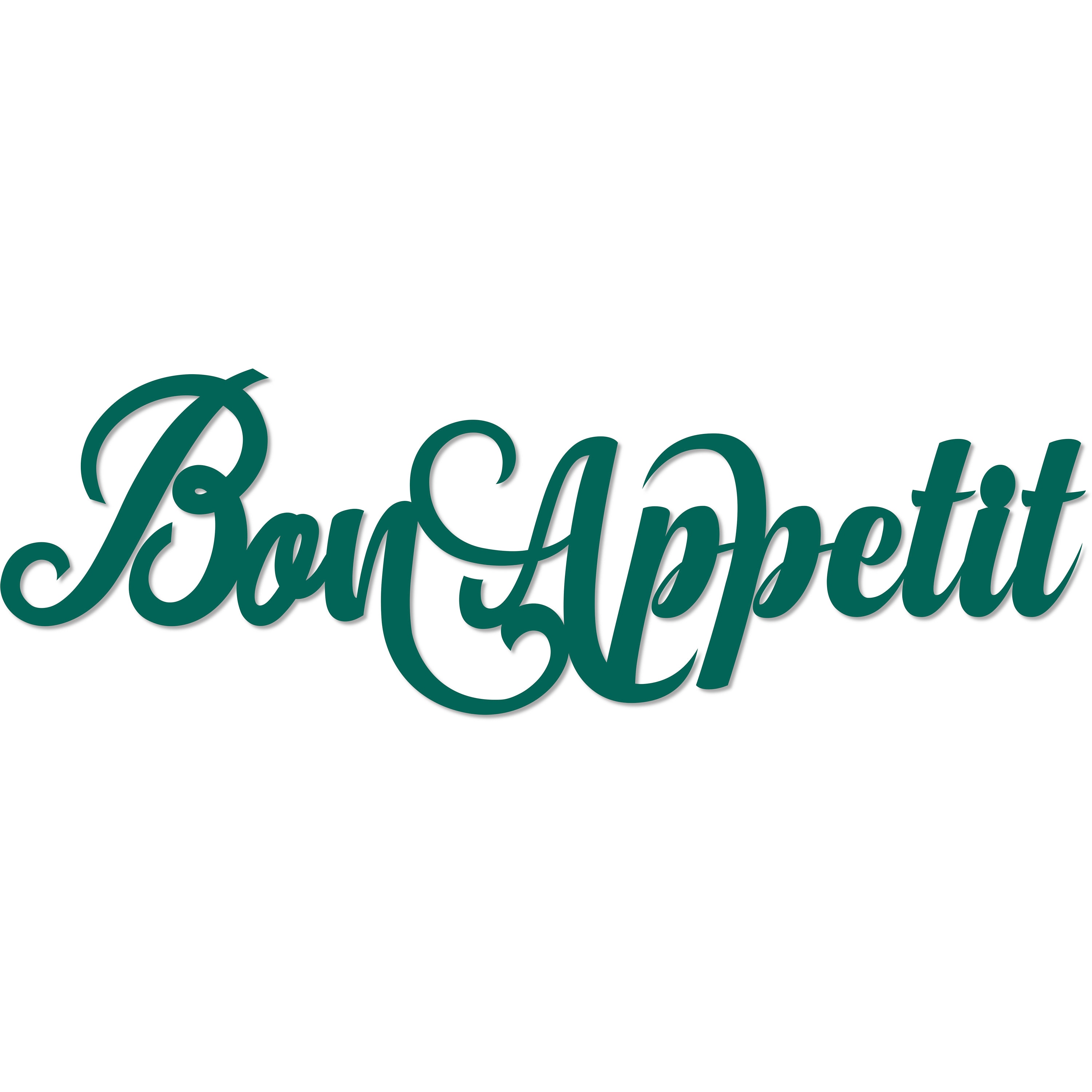 Bon Appetit Sign Bon Appetit Metal Word Farmhouse Decor - Etsy.de