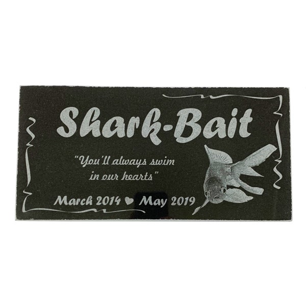 Fish Memorial - Etsy