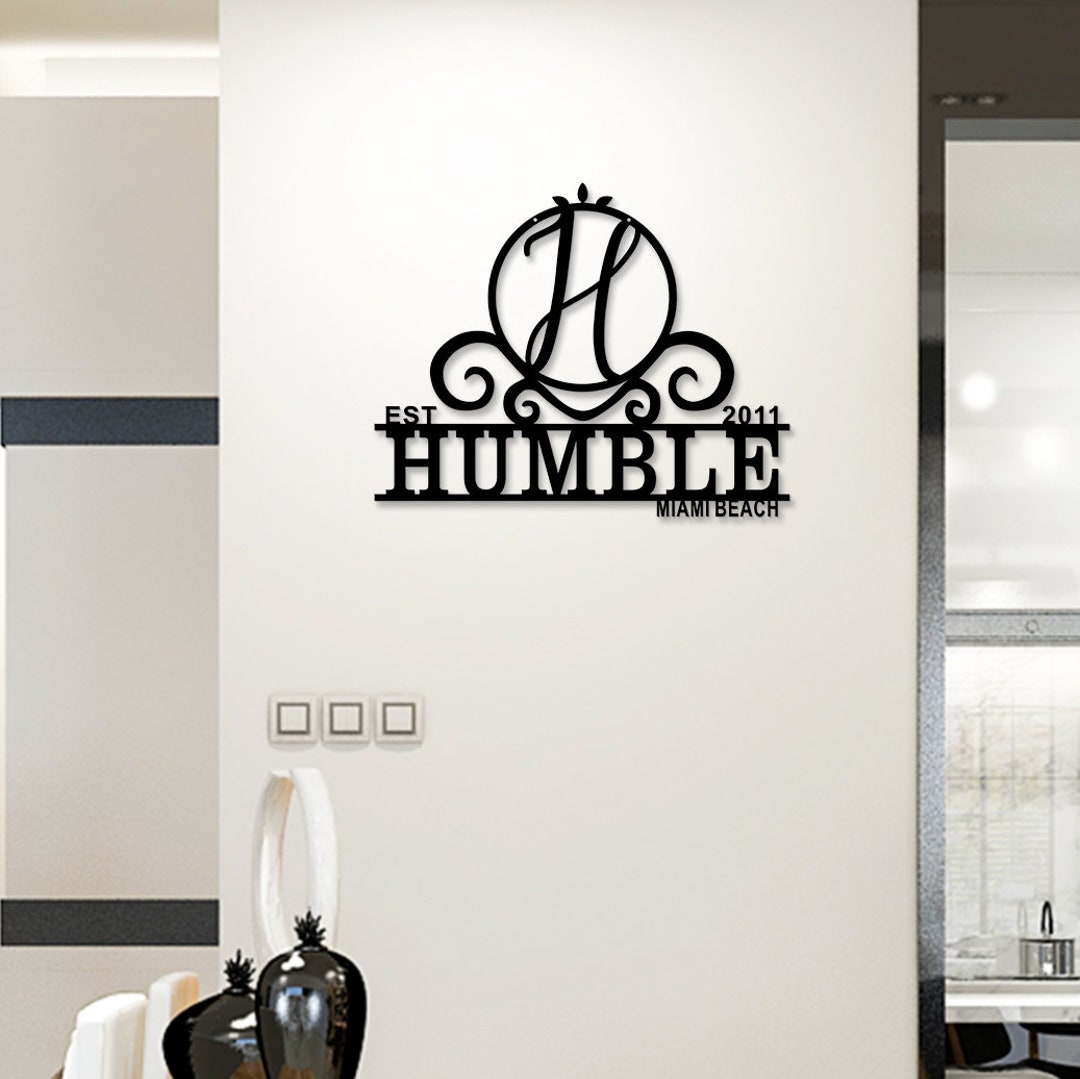 Unique Metal Steel Gauge Personalized Metal Wall Sign With - Etsy