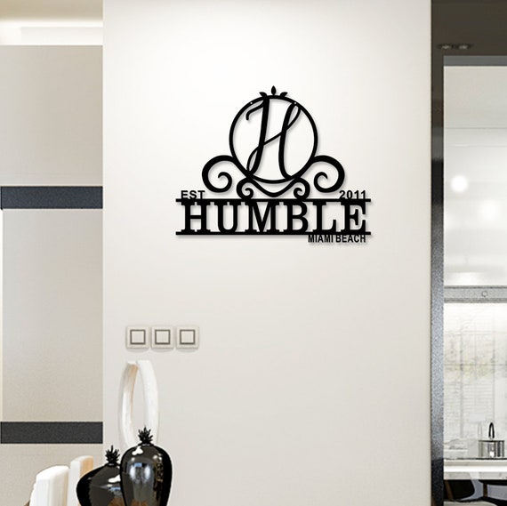 Unique Metal Steel Gauge Personalized Metal Wall Sign With - Etsy