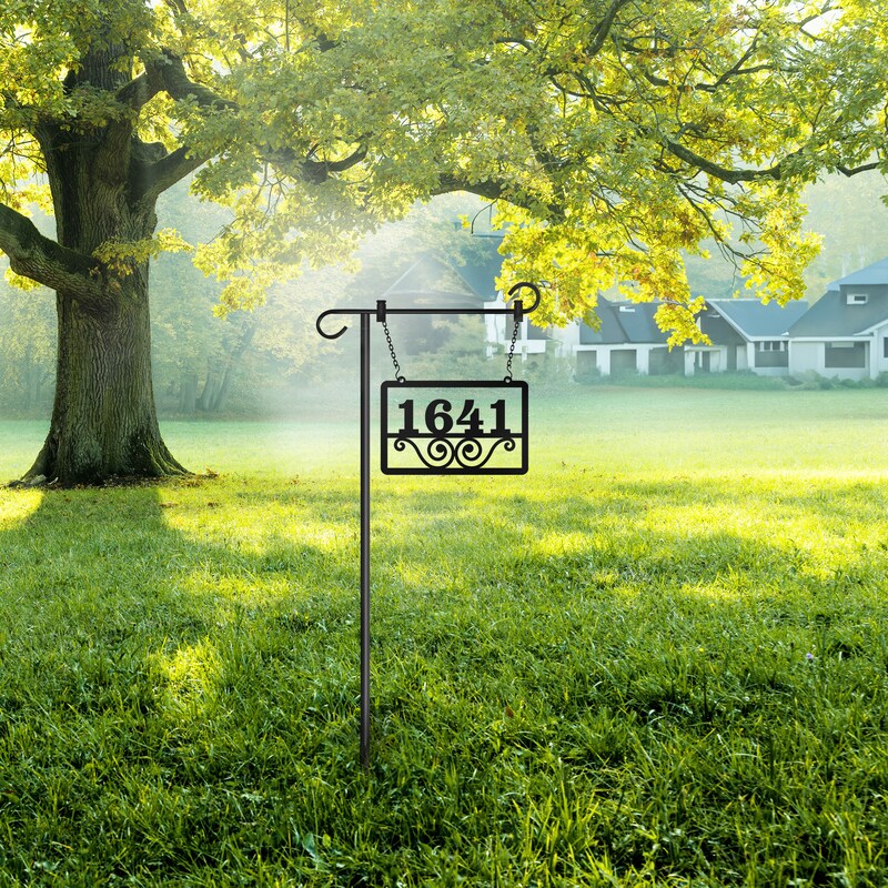 Hanging Address Sign - Etsy