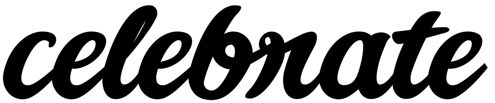 Celebrate Script Metal Word Sign Rustic Metal Sign Cursive - Etsy