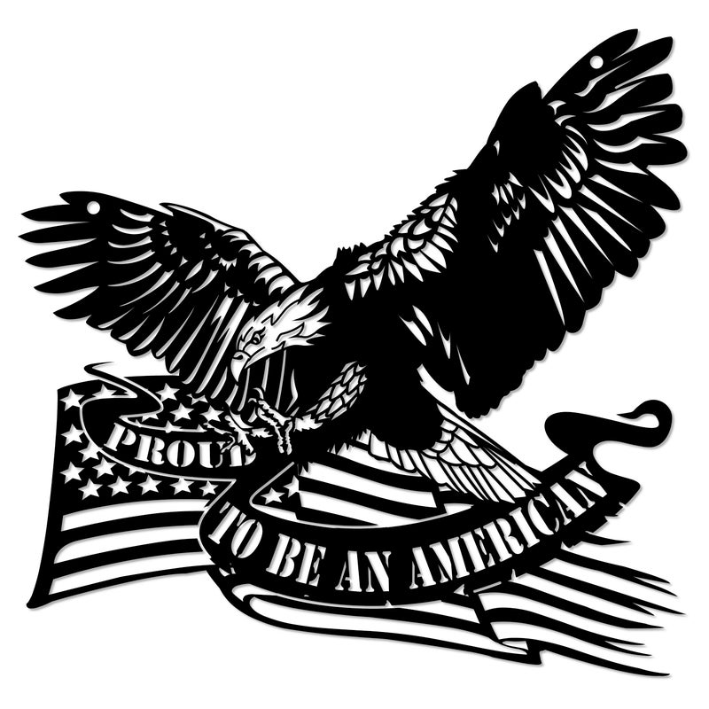 Metal American Flag - Etsy