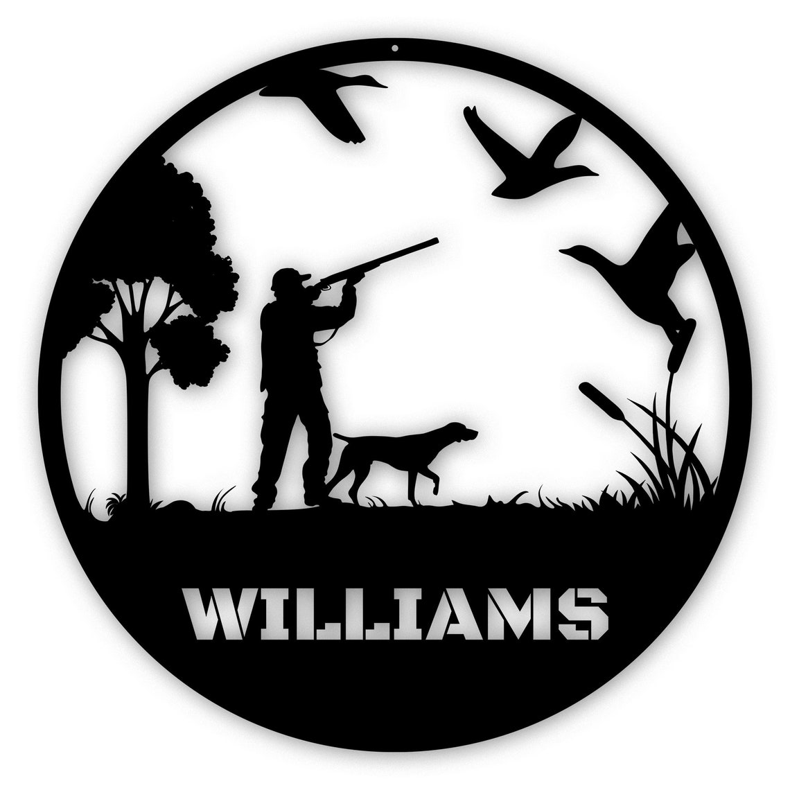 Duck Hunting With Dog Metal Sign Inspiring Metal Wall Art - Etsy