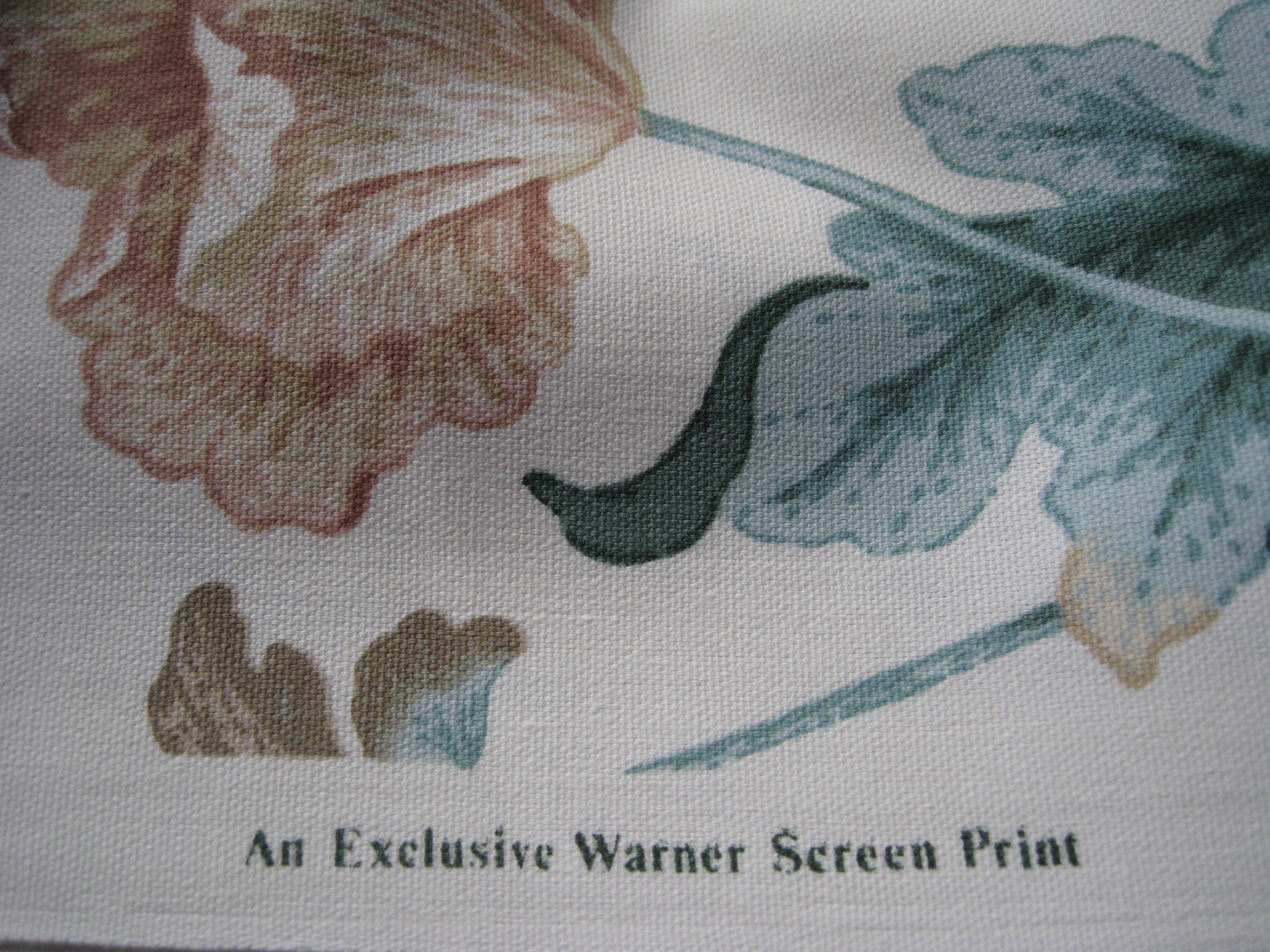 Poppy All Over - an Exclusive Warner Screen Print Home Decor Upholstery ...