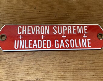 Chevron Gas Signs - Etsy
