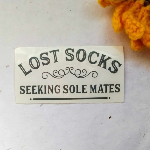Lost Socks Sign - Etsy