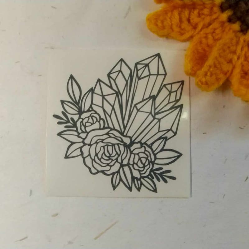 Crystal Decal - Etsy