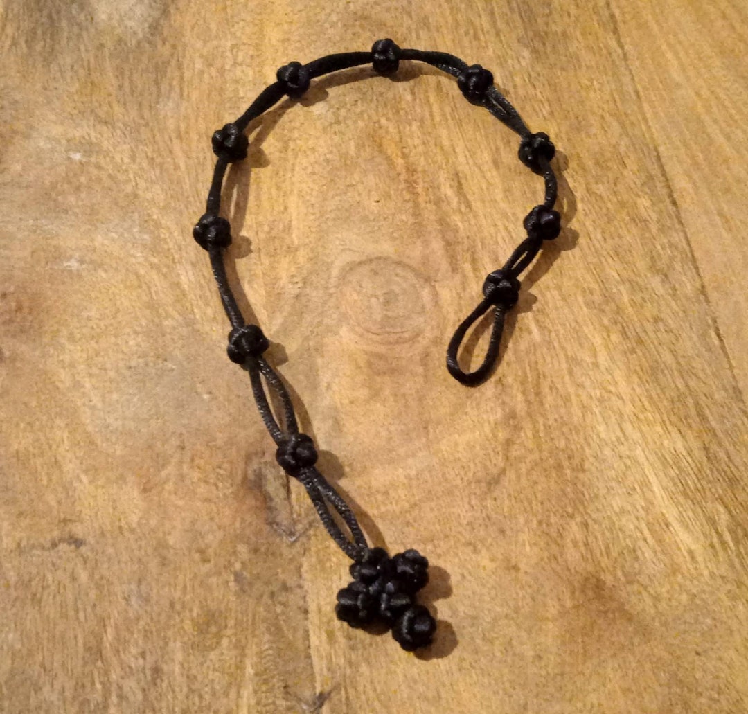 10knots Practical Orthodox Prayer Rope Bracelet Satin Cord Komboskini ...