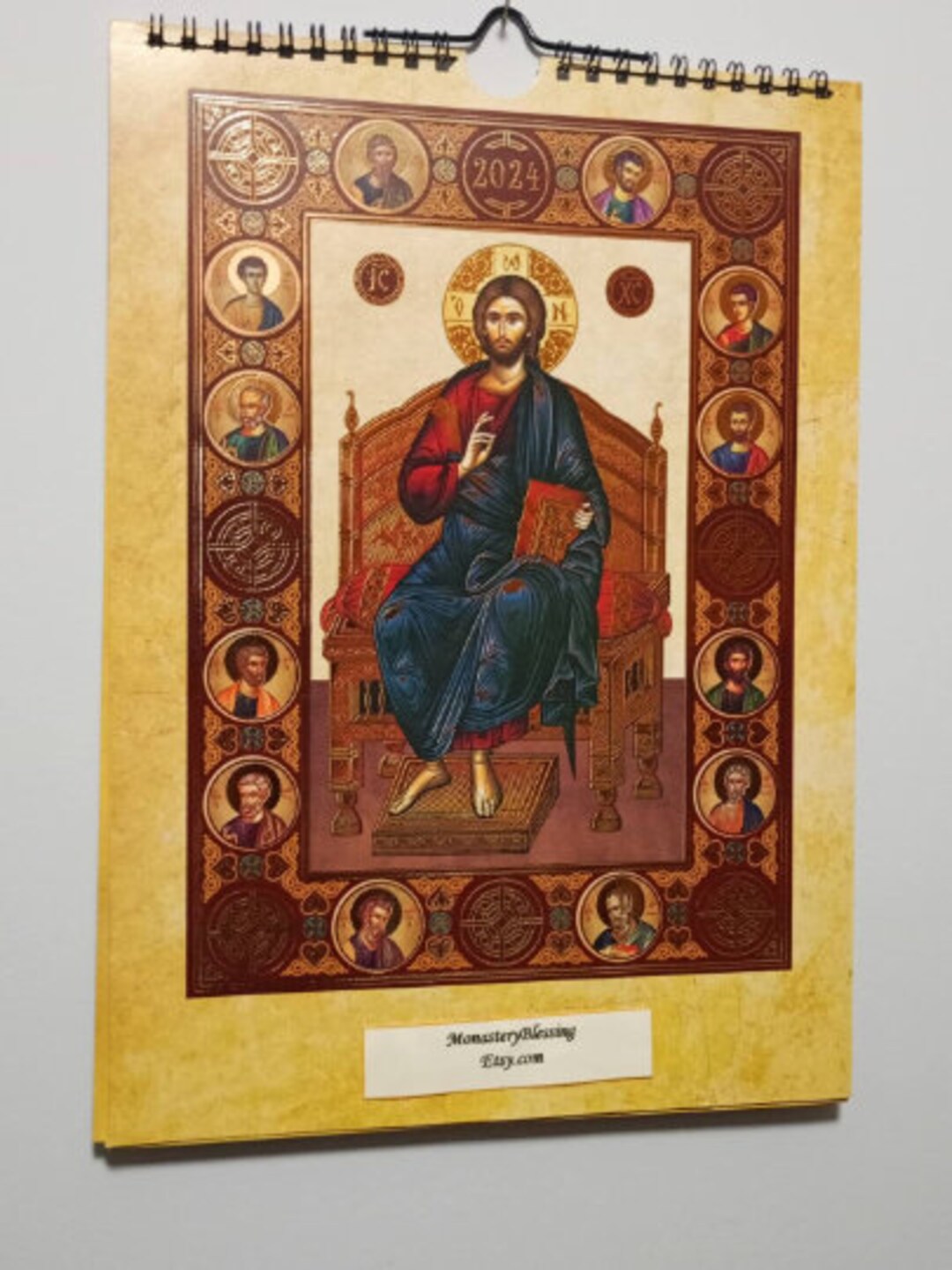 Greek Calendar 2024 With Fasts of the Year and the Celebrating - Etsy