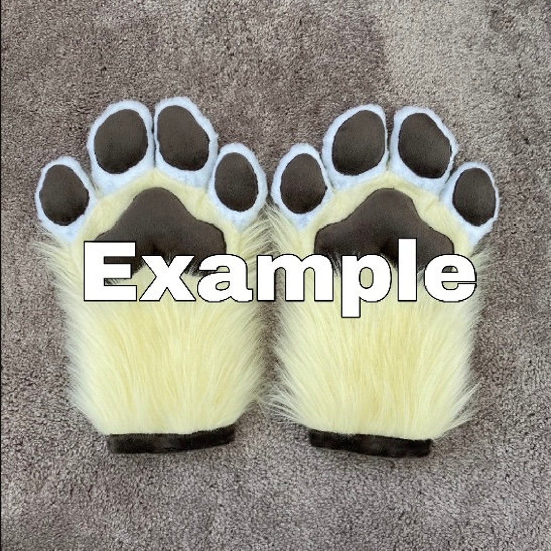 Custom Handmade Fursuit Puffy Hand Paw | READ DESC | - Etsy