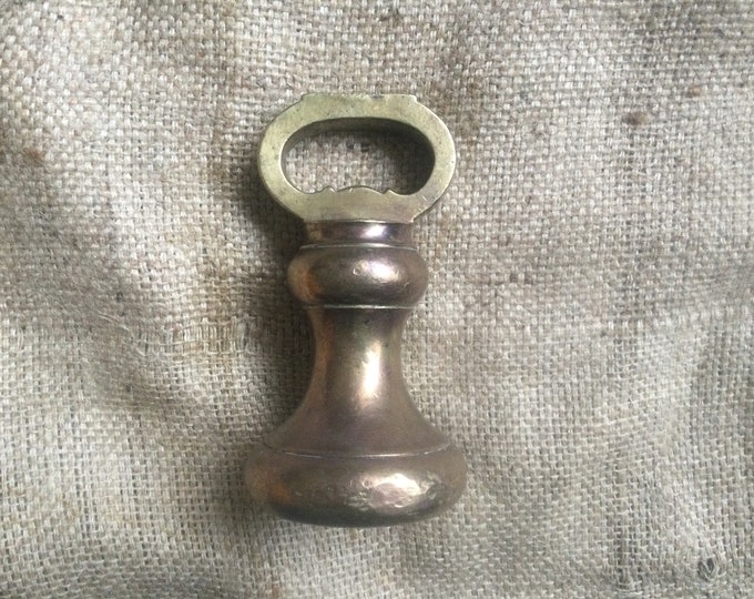 Antique Butchers Brass Bell Weight 7lb - Etsy