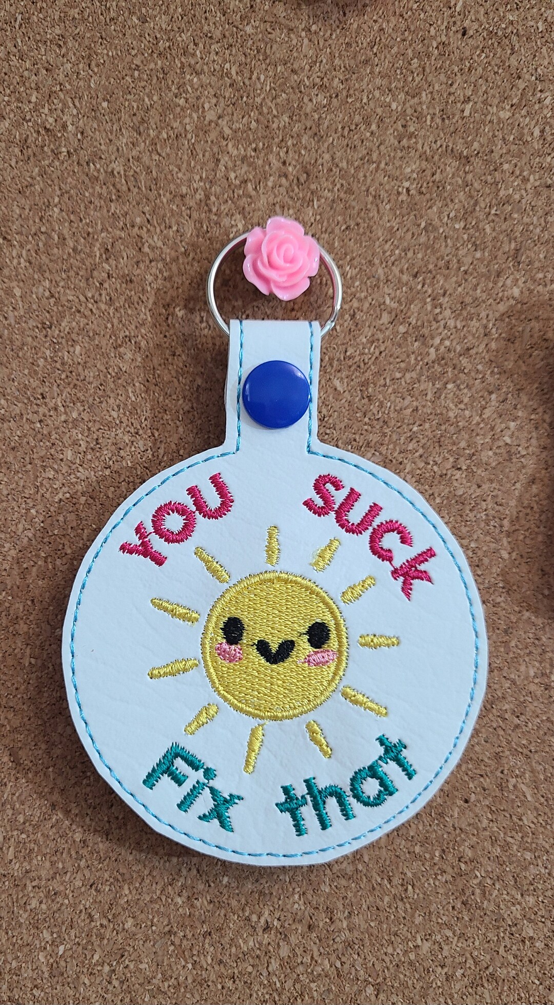 You Suck Keychain - Etsy
