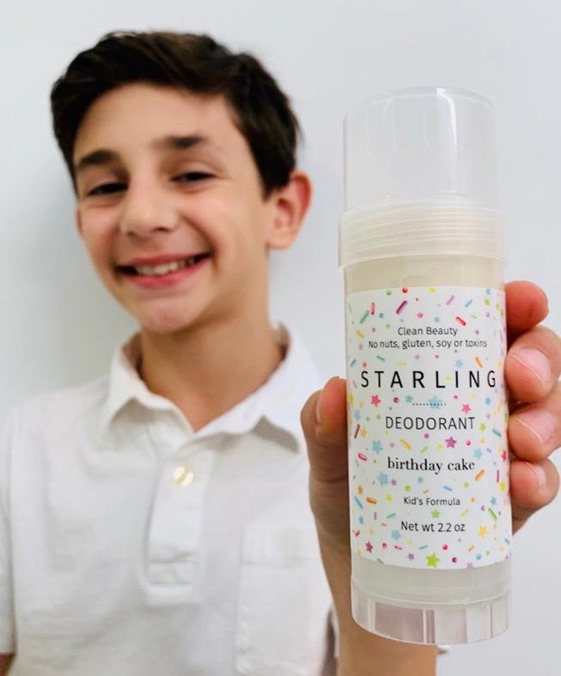 Birthday Cake | Kid's Aluminum Free Deodorant - Etsy