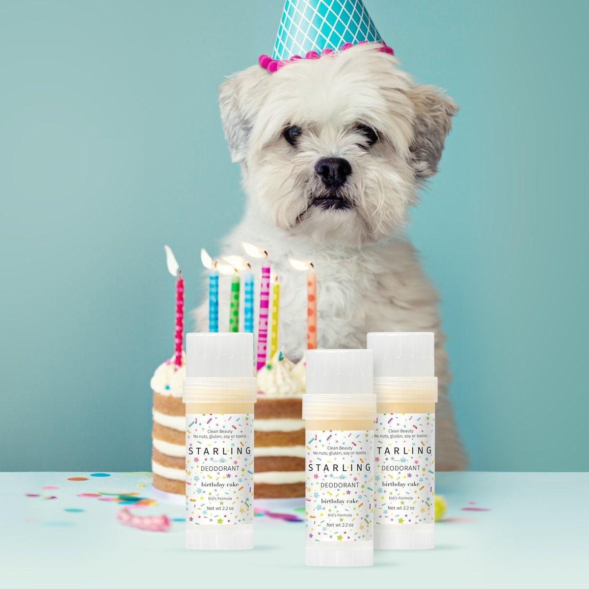 Birthday Cake | Kid's Aluminum Free Deodorant - Etsy