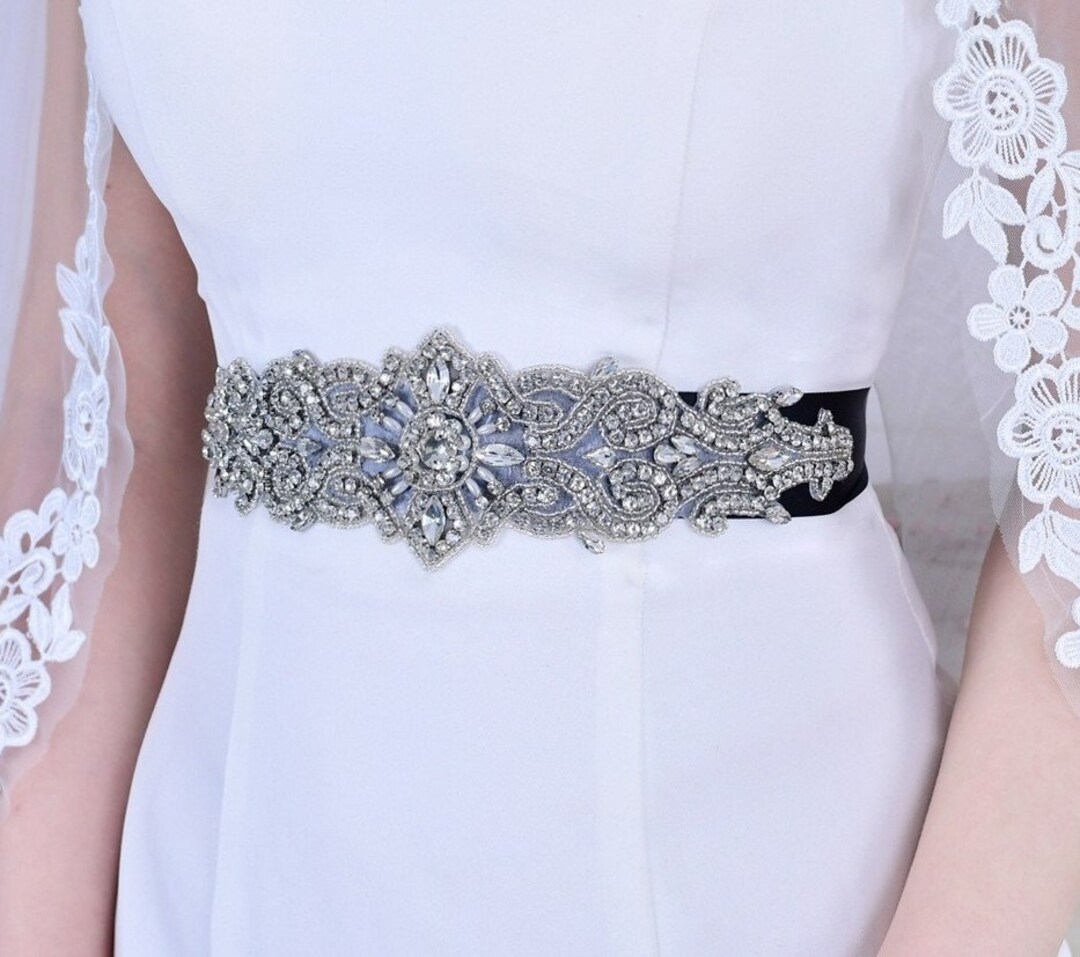 Wedding Belt for Bride Crystal Belt Wedding Rhinestone Belt - Etsy